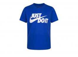Buy the Nike Nike Kids Split Swoosh Logo Tee Online | Sportsco