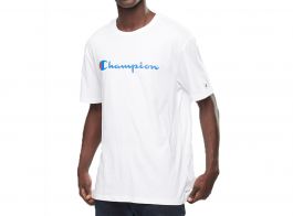 Buy the Champion Champion Men's Script Tee Online | Sportsco