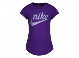 Buy the Nike Nike Kids Futura Script Logo Tee Online | Sportsco